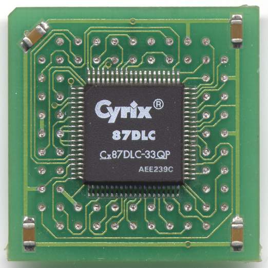 Cyrix Cx87DLC-33QP | IT History Society