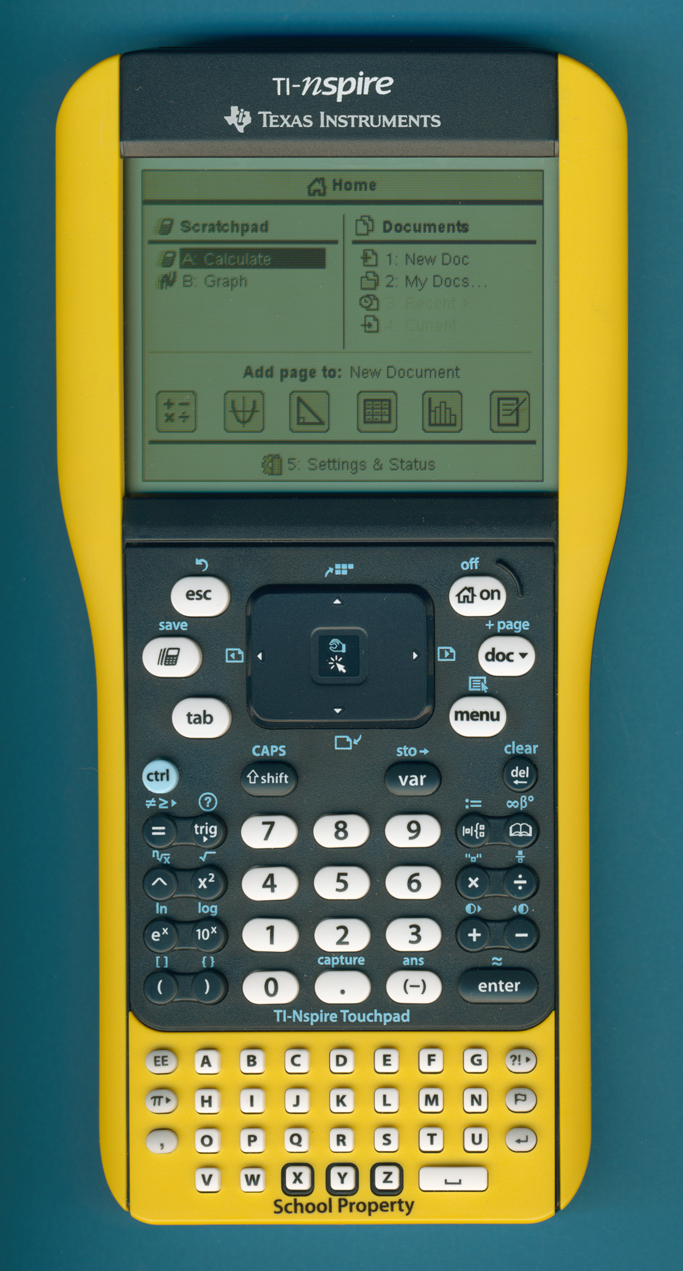 Texas Instruments TI-Nspire Touchpad EZ-Spot | IT History Society